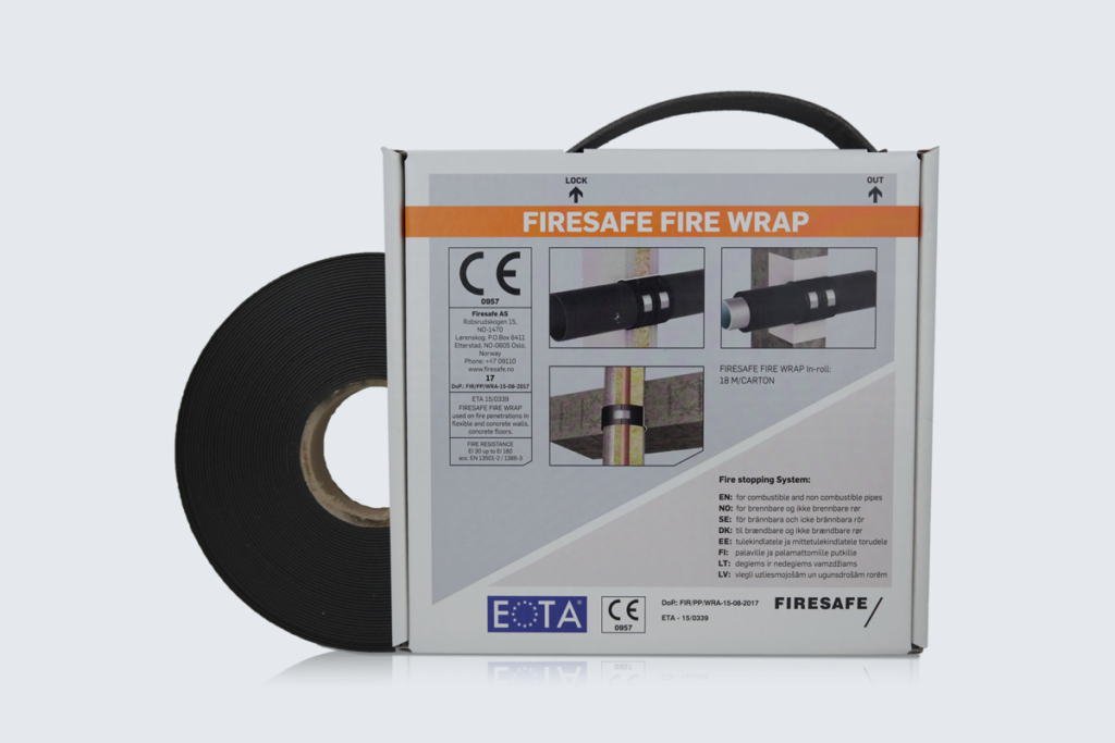 FIRESAFE Fire Wrap, Brandpakning - Firesafe