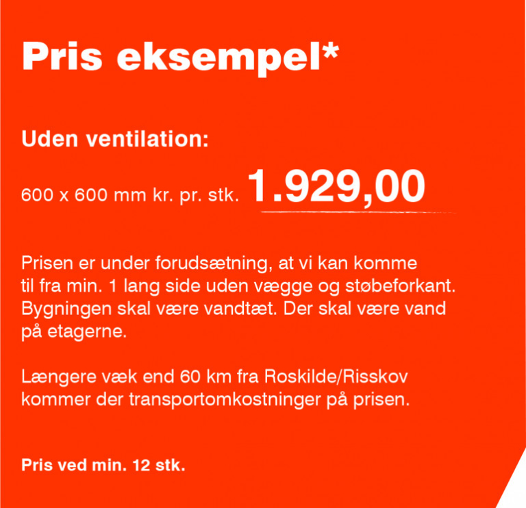 Skaktløsning - Ventilationskanaler - Firesafe